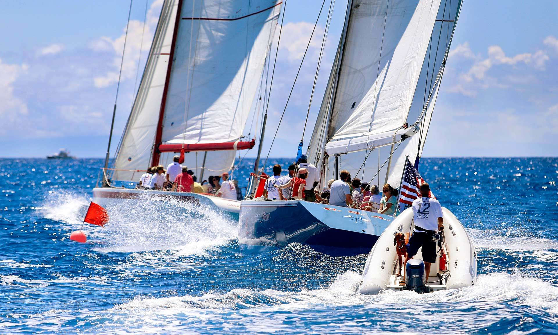 12 METRE REGATTA - Sailing the Fastest Yachts | Sint Maarten | Caribbean
